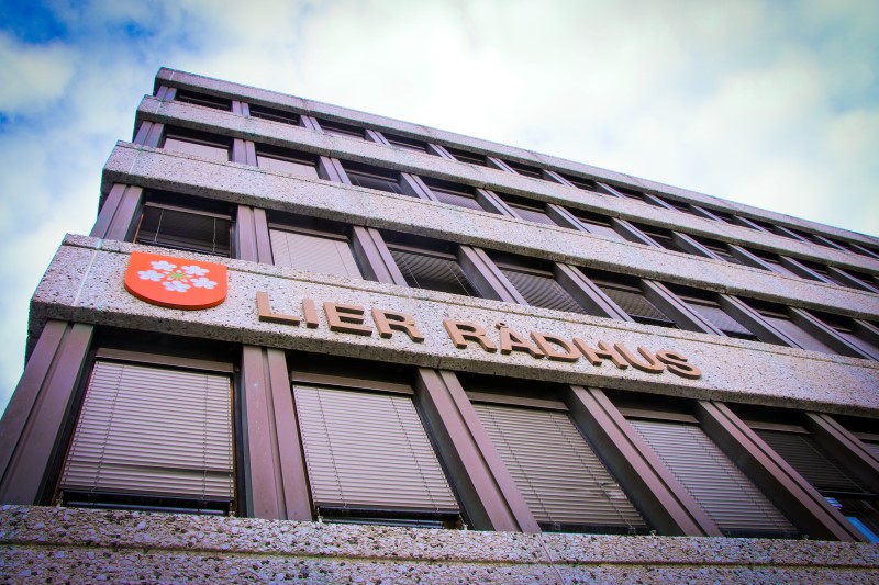 Vil unngå at rådhuset deler sentrumskjernen i to - Lier kommune